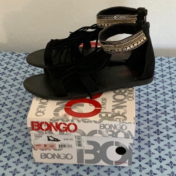 BONGO | Shoes | Bongo Black Sandals | Poshmark